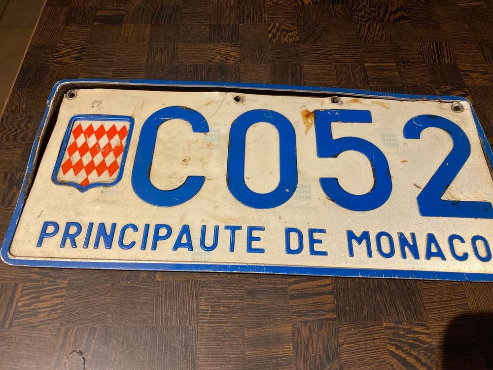 Nummernschild von Monaco | Kaufen auf Ricardo