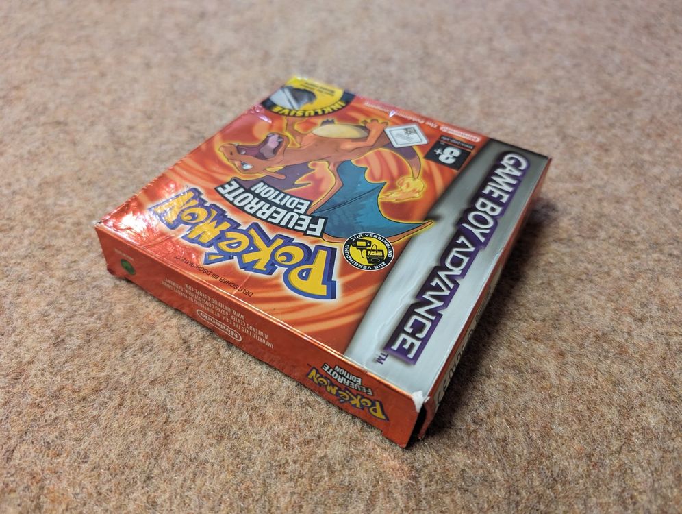 Nintendo Gameboy Pokemon Feuerrote Edition | OVP (Gebraucht) in ...