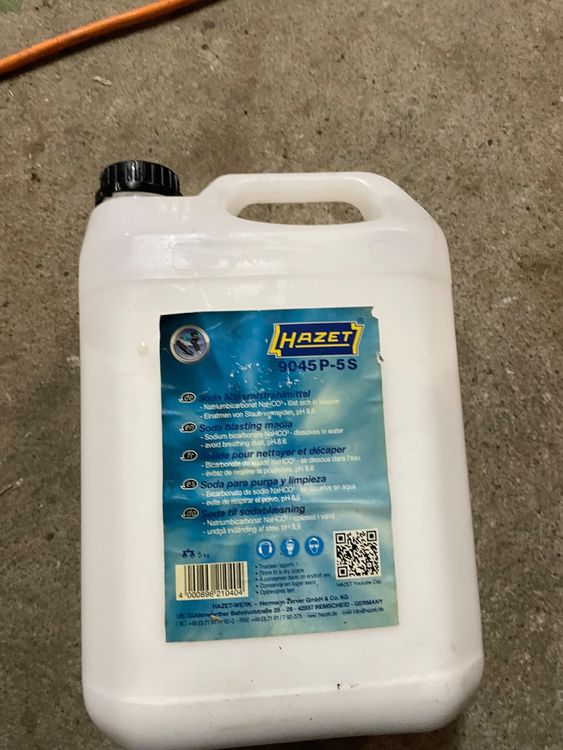 Hazet Soda Sandstrahlen Mineralstrahlmittel (Gebraucht) in Huttwil für CHF 22 – nur Abholung auf ...