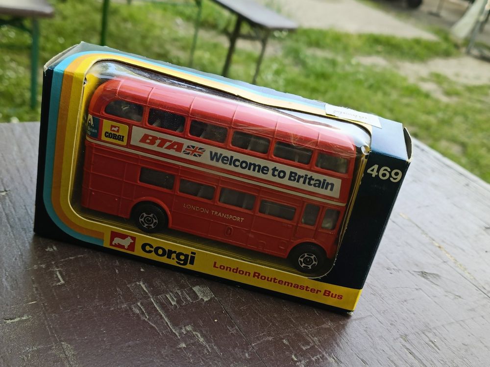 Corgi Toys / London Routenmaster Bus 469 - von 1974 (Neu und ...