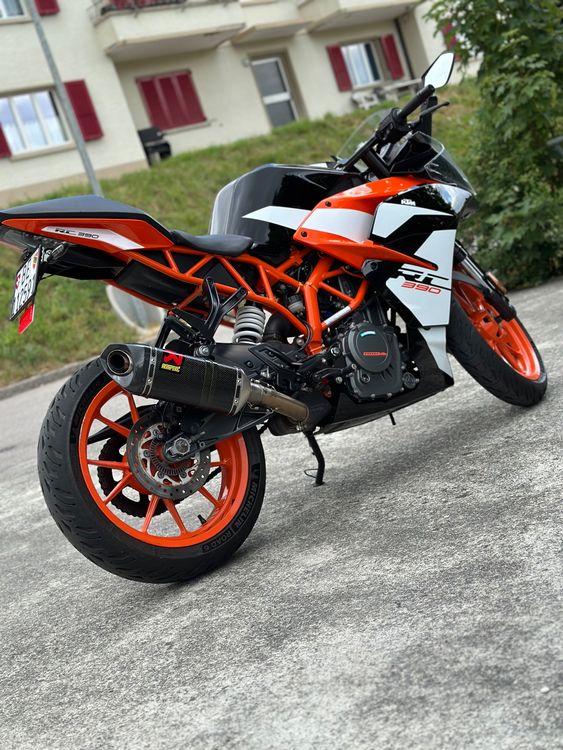 KTM RC 390 ABS mit Akrapovic Auspuff, frisch ab Mfk!! | Kaufen auf Ricardo