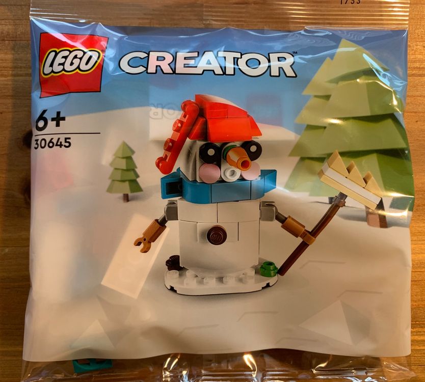 LEGO Schneemann Polybag - #30645, LEGO Creator 3-in-1 (Neu und ...