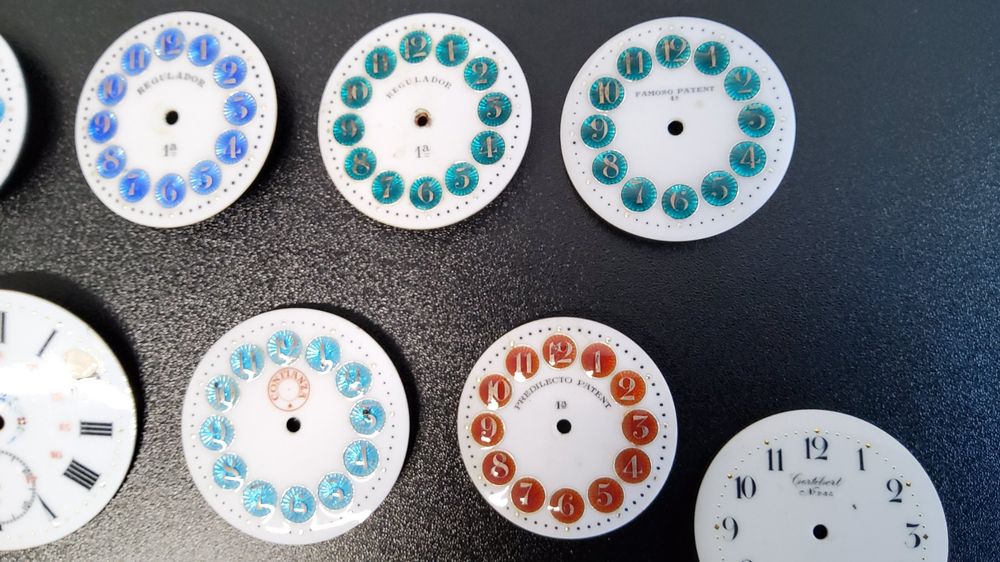 Lot de cadrans anciens pour montre de poche | Kaufen auf Ricardo