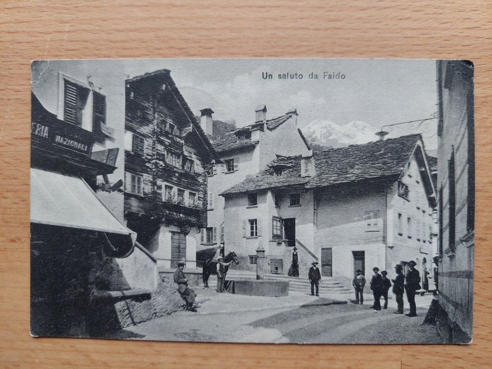 AK Faido TI belebt gelaufen 1912 nach London (Gebraucht) in Obfelden ...