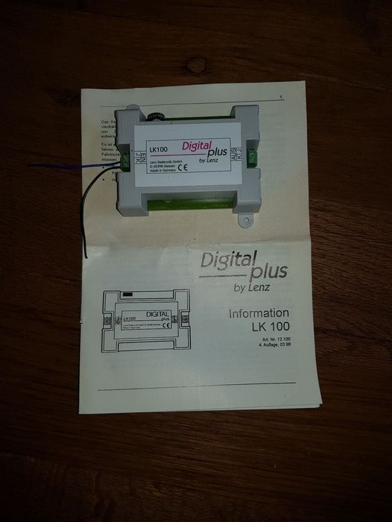 Lenz LK 100 Kehrschleifenmodul (Gebraucht) in Rheineck für CHF 34 – mit ...