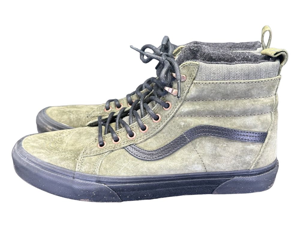 Vans Sk8-Hi MTE Pat Moore Kaki Chaussures de skate en daim (Gebraucht ...