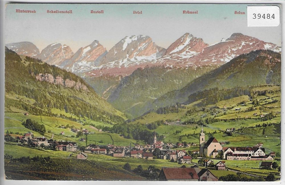 Toggenburg - Neu St. Johann-Nesslau - Litho | Kaufen auf Ricardo