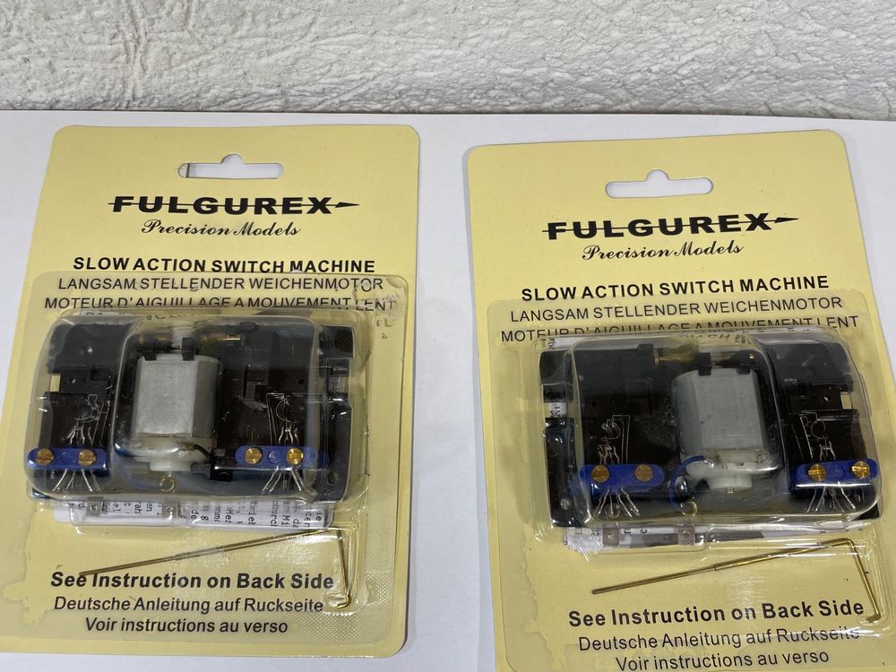 Fulgurex 2x 211987 Weichenantrieb, NEU (Neu und originalverpackt) in ...