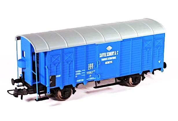 Roco 47504.A - SBB-CFF Materialwagen Sauvin Schmidt | Acheter sur Ricardo