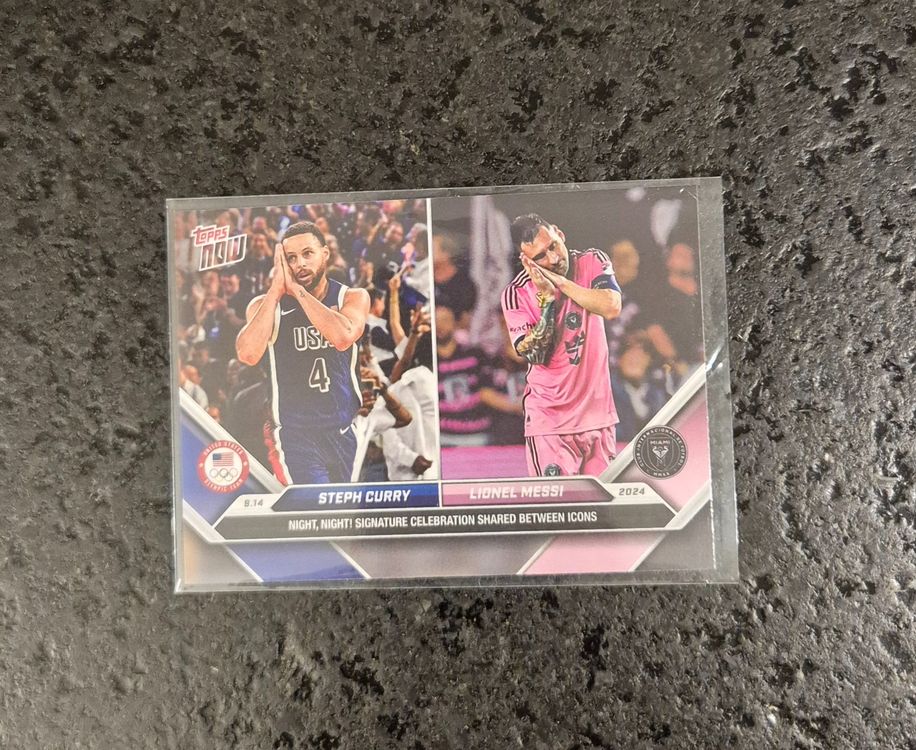 Steph Curry & Lionel Messi - USA & Inter Miami - Topps | Kaufen auf Ricardo