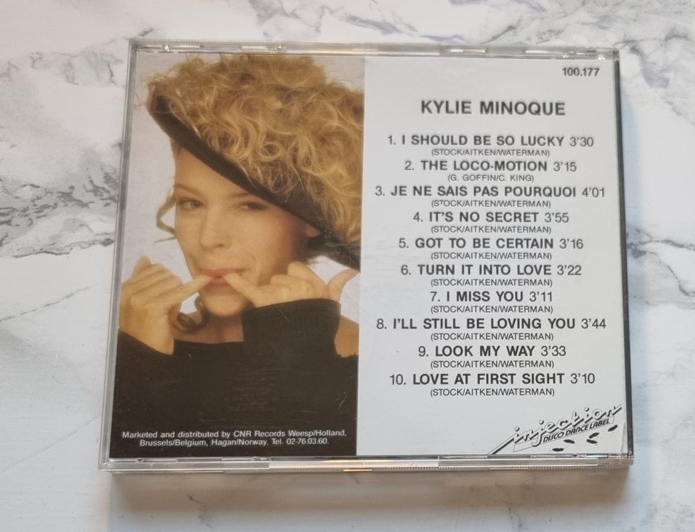 cd KYLIE MINOGUE - Kylie - 1988 (Gebraucht) in Fribourg für CHF 2.2 ...