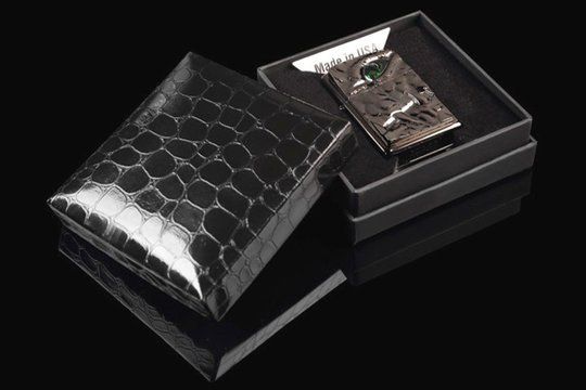 Zippo® Black Crokodile Eye Limited Edition | Kaufen auf Ricardo