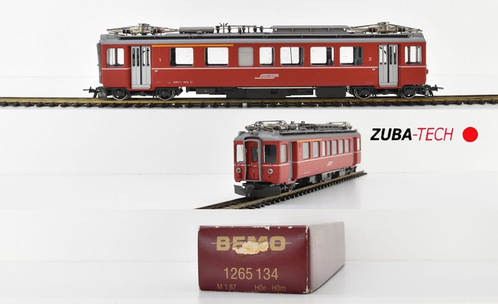 Bemo 1265 137 Triebwagen ABe 4/4 RhB H0m GS Analog mit OVP (Gebraucht ...