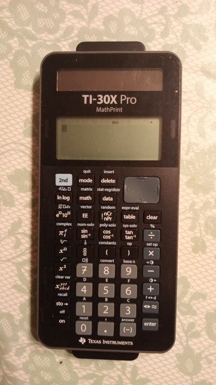 Taschenrechner - Texas Instruments TI-30X Pro MathPrint | Kaufen auf ...