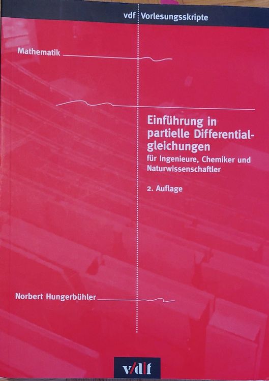 Einführung in partielle Differentialgleichungen | Kaufen auf Ricardo