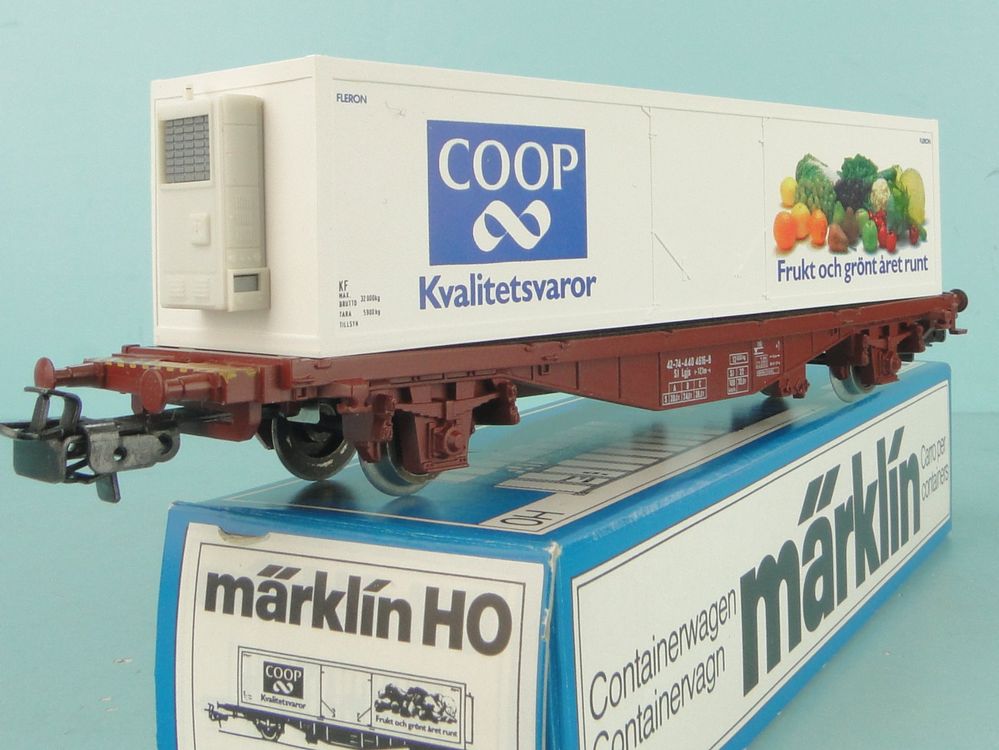 Märklin 4673 SJ COOP Container (Gebraucht) in Bülach für CHF 35 – mit ...