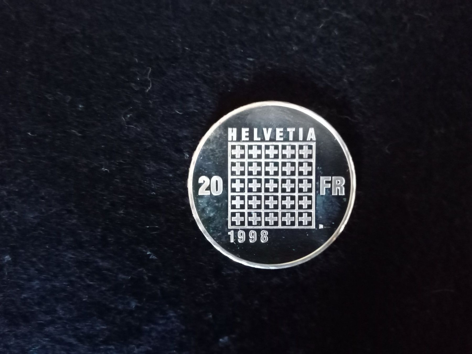 Swissmint Sondermünze 1998 Franken 20 (Neu (gemäss Beschreibung)) in Wil SG für CHF 27 – mit ...