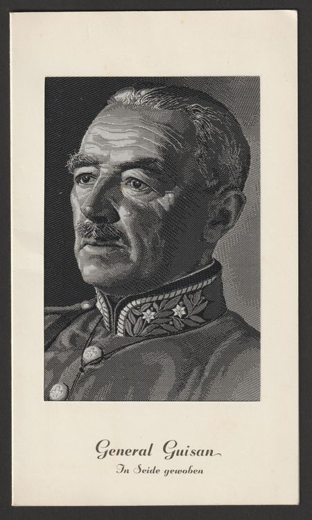 General Guisan in Seide gewoben (Gebraucht) in Siebnen für CHF 30 – mit Lieferung auf Ricardo kaufen