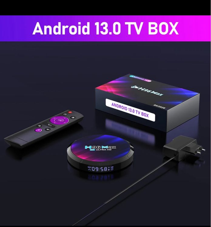 H96 Android 13.0 TV Box (Neu und originalverpackt) in Wattwil für CHF ...