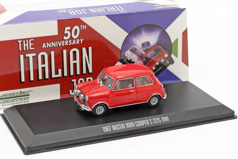 Austin Mini Cooper S 1275 MK I 1967 rot "Film The Italian | Kaufen auf ...