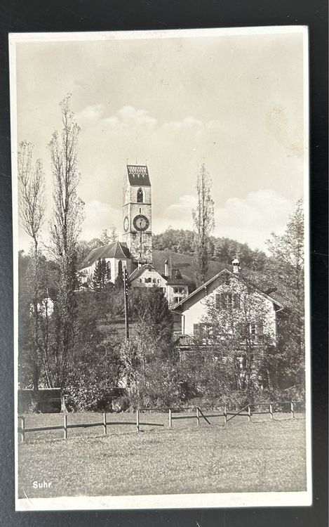 Fotokarte Suhr Kirche | Kaufen auf Ricardo