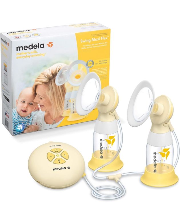 Medela Swing Maxi Flex elektrische Doppel-Milchpumpe – NEU (Neu und originalverpackt) in ...