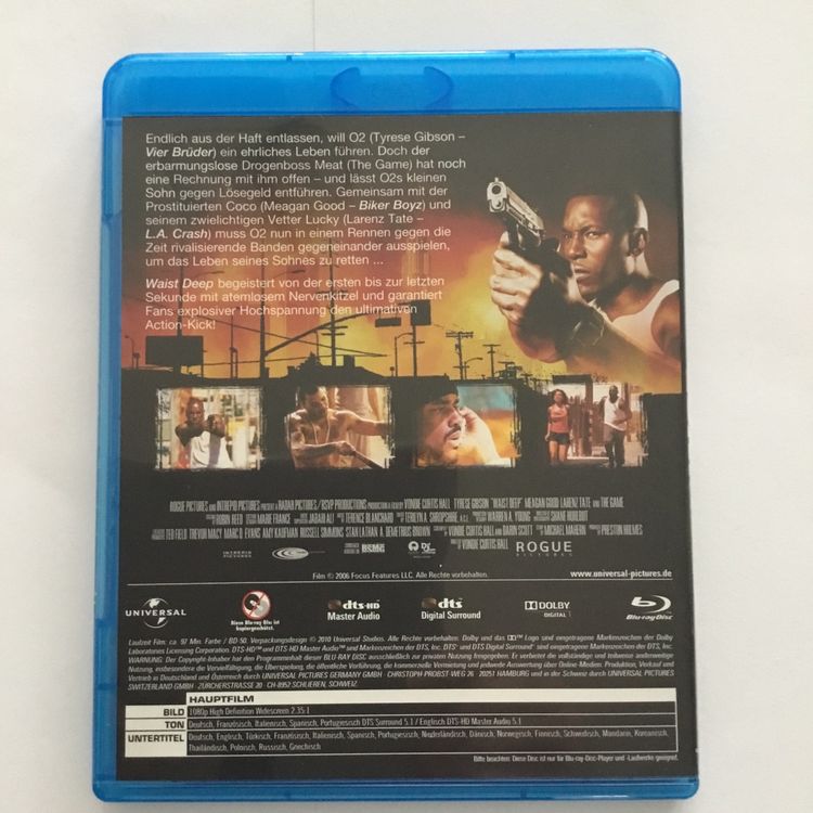 📀 Waist Deep Blu Ray 📀 (Neu (gemäss Beschreibung)) in Blauen für CHF 6.9 – mit Lieferung auf ...
