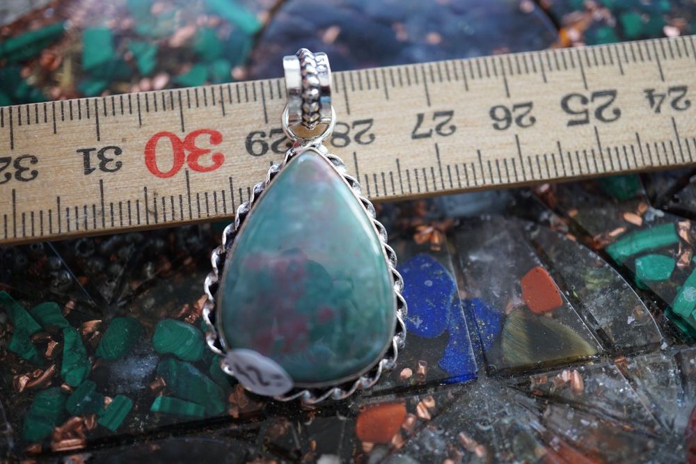 Grüner Chryso Rubin Anhänger Topqualität ab 10.- TOPSTONE | Kaufen auf ...