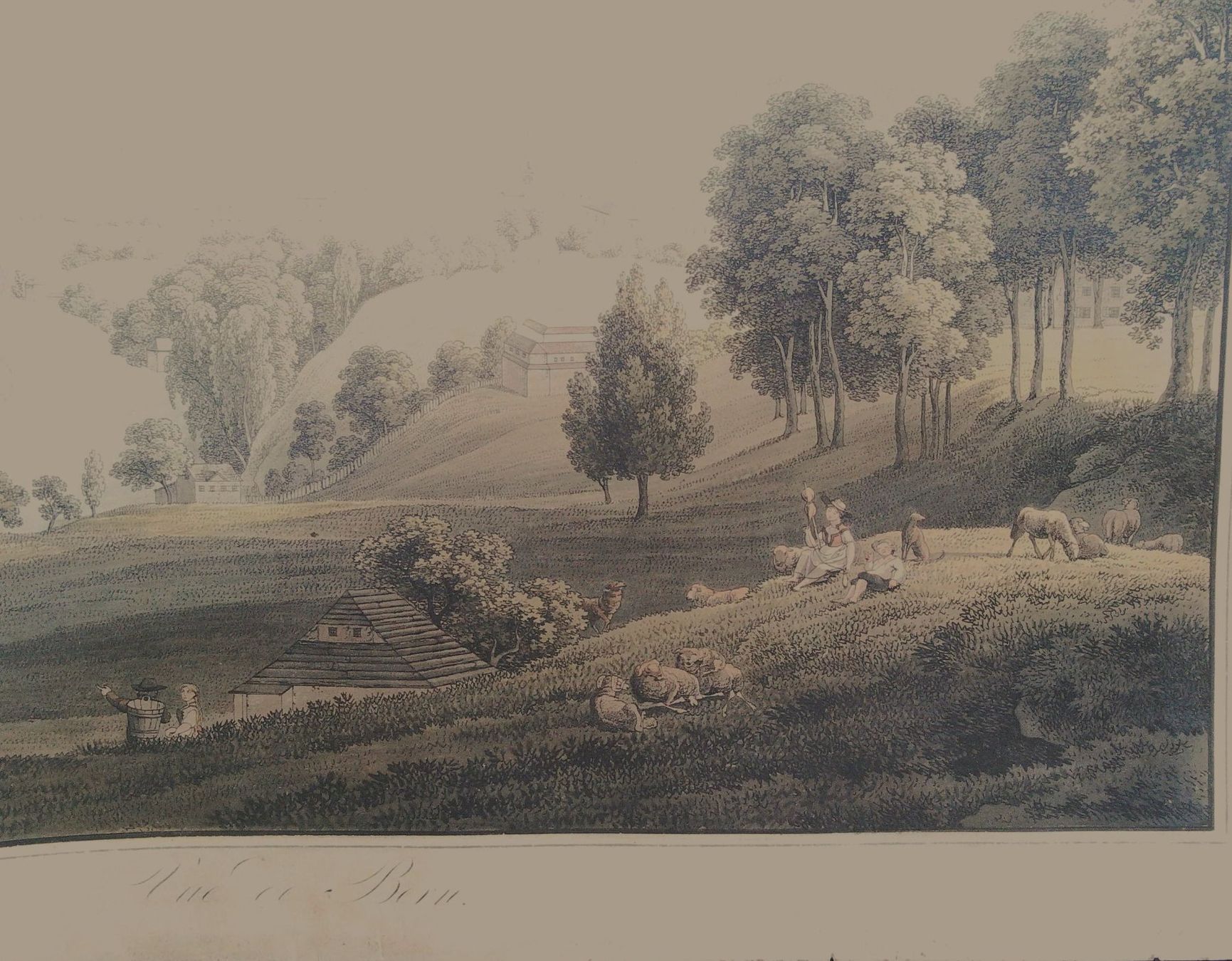 Bern grosser Umrissstich von Richter sehr selten (Gebraucht) in Rafz ...