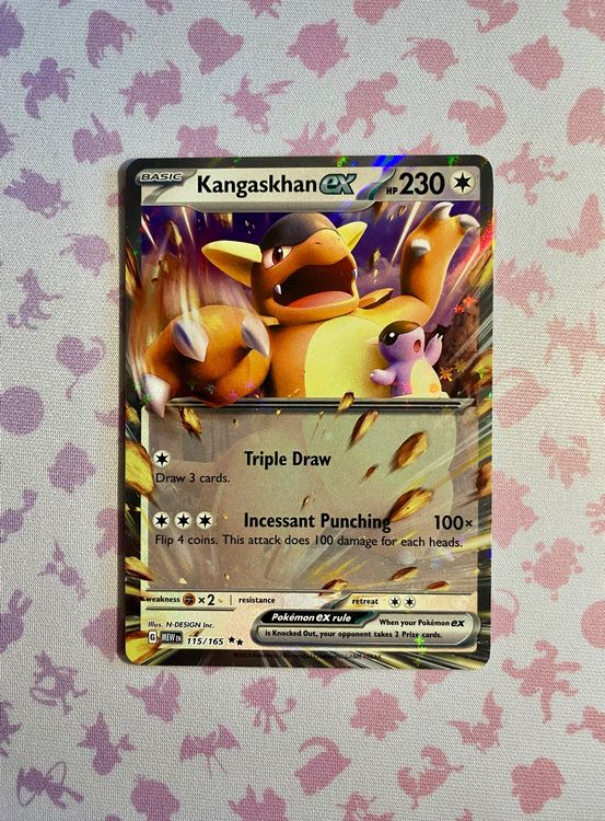 Pokemon 151 Kangaskhan ex EN | Kaufen auf Ricardo