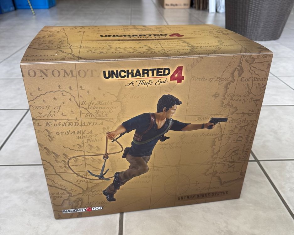 Seltene Uncharted 4 A Thief's End - Nathan Drake Statue (Neu und ...