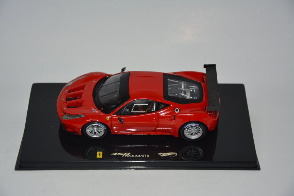Ferrari 458 Italia GT2 , Hot Wheels Elite , 1:43 (Neu und ...