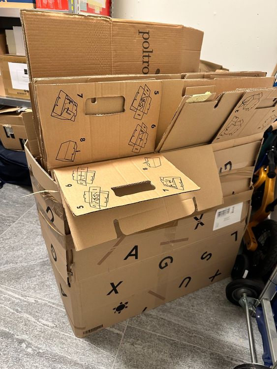 Scatole di cartone per trasloco (16x), varie misure 📦📦📦 (D'occasion) à ...