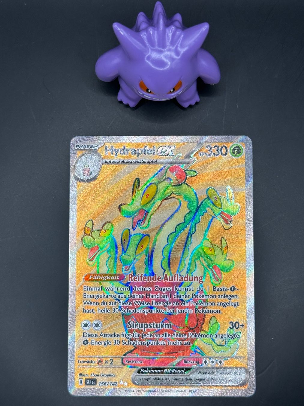 Pokémon Stellarkrone - Hydrapfel ex SCR 156 DE🔴 (Neu (gemäss ...