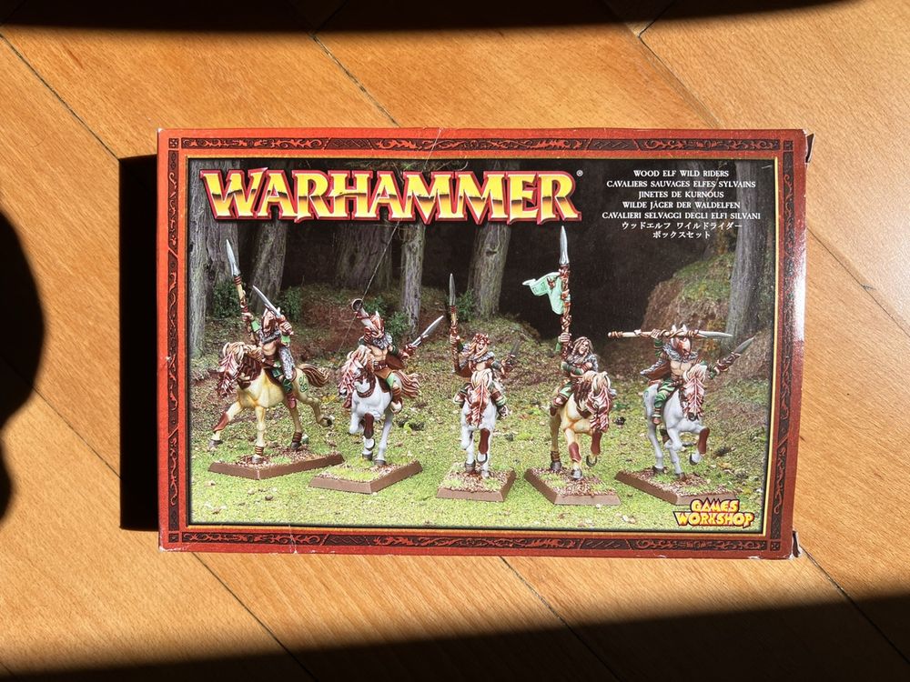 Warhammer Waldelfen Wood Elves Elfes Sylvains - Wild Riders (Neu und ...
