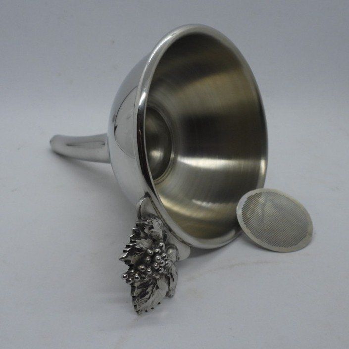 Edler Weintrichter mit Sieb aus Zinn - Top Zustand! (Neu und ...