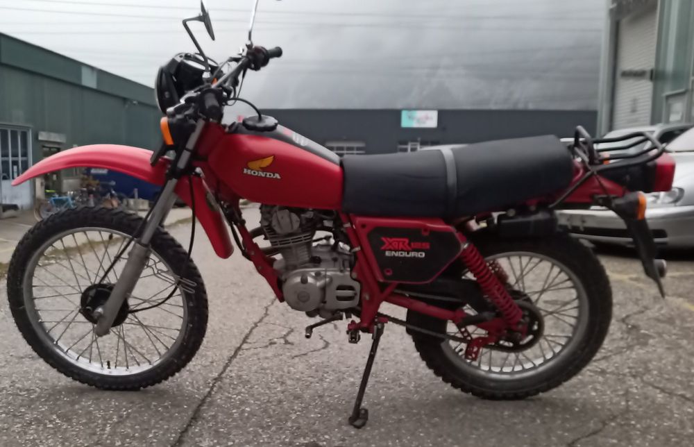 Honda XR125, XL125, 1981, Top ab Service und MFK (Gebraucht) in Chur ...