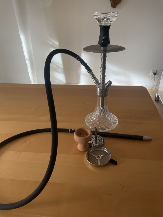 Shisha Mata Leon, Wasserpfeife, komplett mit Zubehör (Gebraucht) in ...