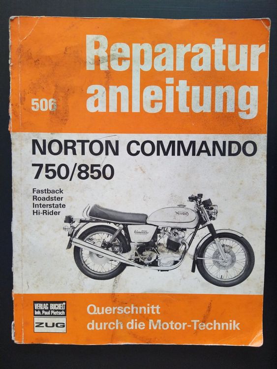 Bucheli Reparaturanleitung Norton Commando 750/850 | Kaufen auf Ricardo