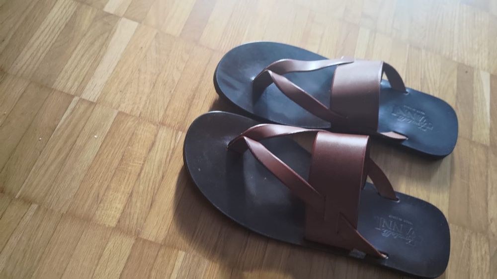 Schlappen/Latschen (Sandals like Flip Flop) made in Italy (Neu (gemäss ...