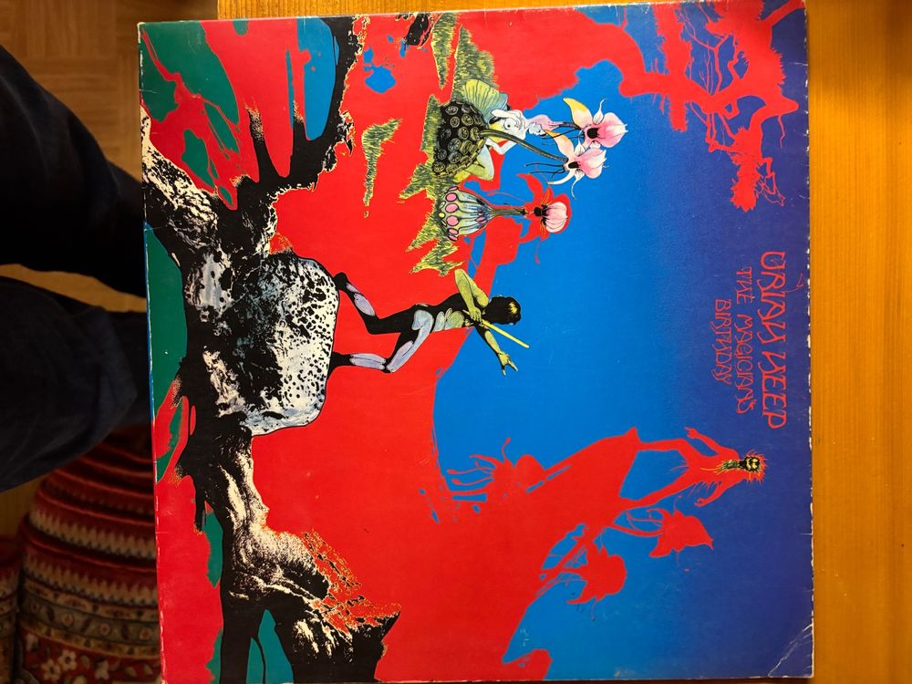 Uriah Heep - The Magician's Birthday - Vinyle Rock 🎶 Rare! (D'occasion ...