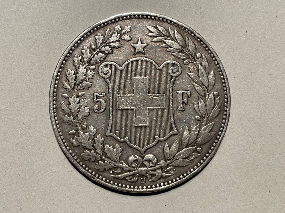 5 Franken 1895 ss-vz RAR | Kaufen auf Ricardo