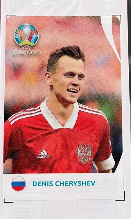 Coca Cola Euro 2020 C11 Denis Cheryshev (Gebraucht) in Adlikon b. Regensdorf für CHF 1.1 – mit ...