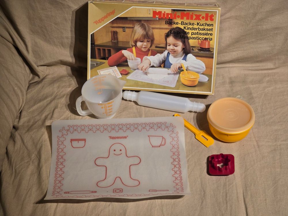 Set pâtisserie enfants Tupperware 1979 Mini-Mix'it (Gebraucht) in ...