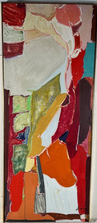 70. er Jahre Grosse Abstrakte Gemälde, Unl. Sig. (Gebraucht) in Root für CHF 49 – mit Lieferung ...