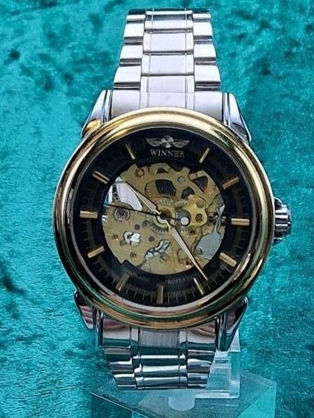 WINNER Herren Armbanduhr, automatic, mechanisch, skelettiert (Gebraucht ...