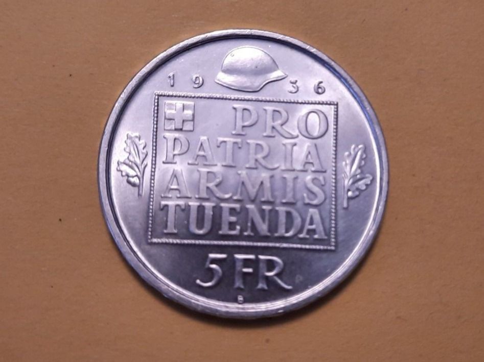Schweiz Gedenkmünze 5 Franken 1936 Silber | Kaufen auf Ricardo