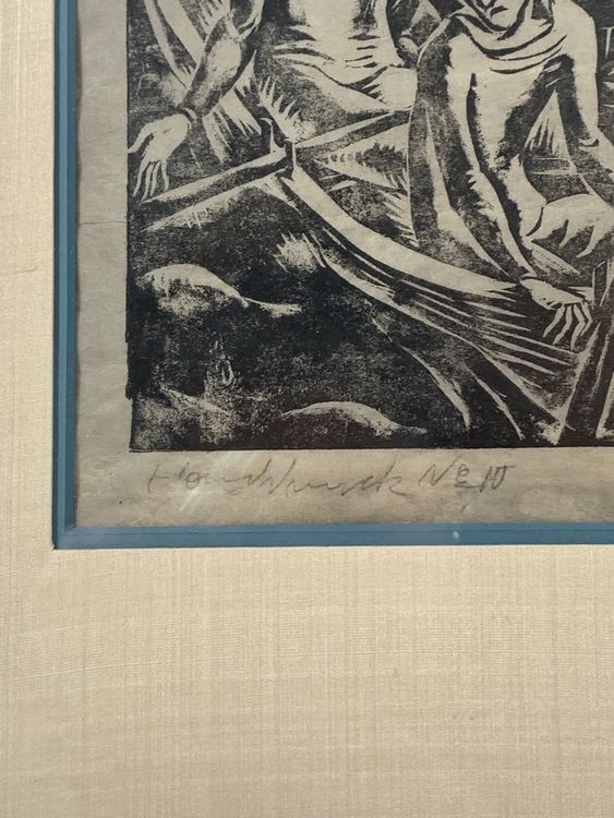 Ignaz Epper (1892-1969) Seltener Holzschnitt Handsigniert | Kaufen auf ...