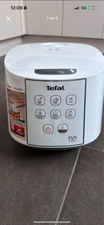 Riz cuiseur et mijoteuse Tefal, modèle Easy Cook + (D'occasion) à ...
