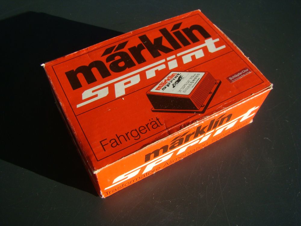 Märklin Sprint Fahrgerat Transformer ovp selten (Gebraucht) in ...